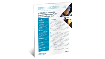 Customer Success Stories - SYSPRO - US