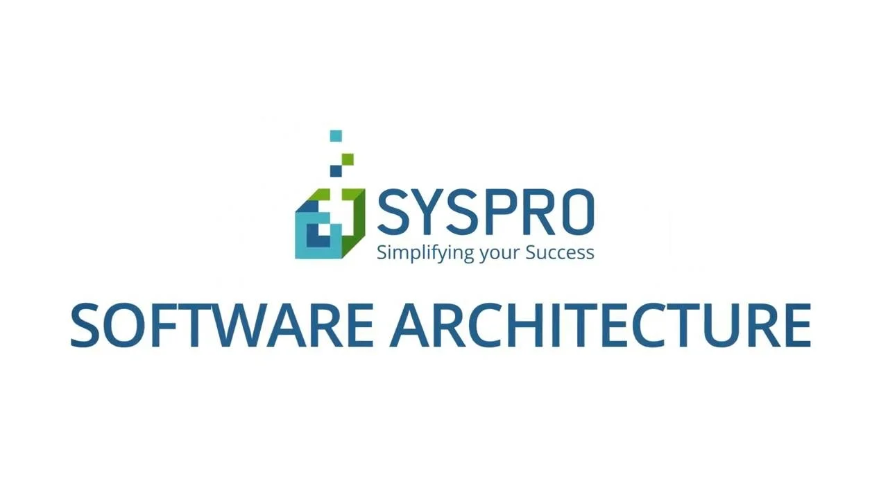 SYSPRO Software Architecture - SYSPRO - US