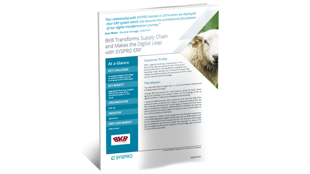 Customer Success Stories - SYSPRO - US