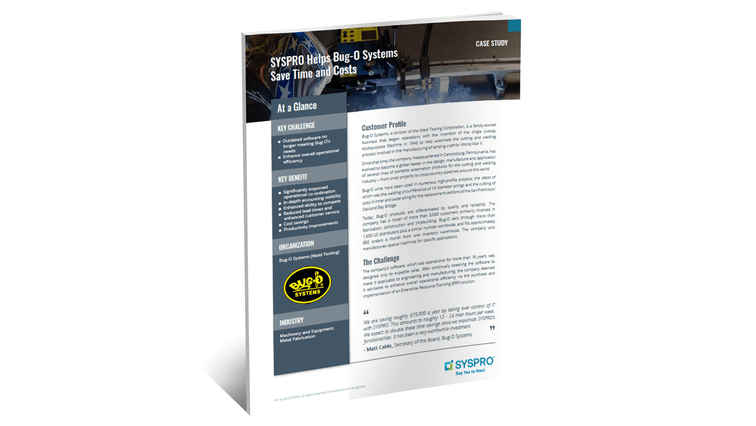 Customer Success Stories - SYSPRO - US