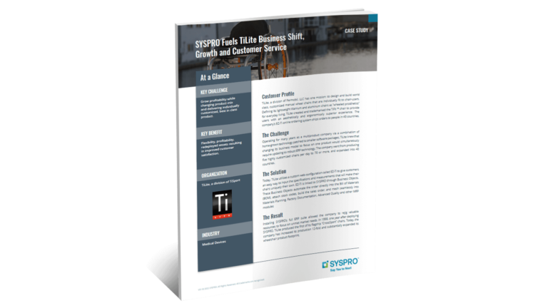 Customer Success Stories - SYSPRO - US