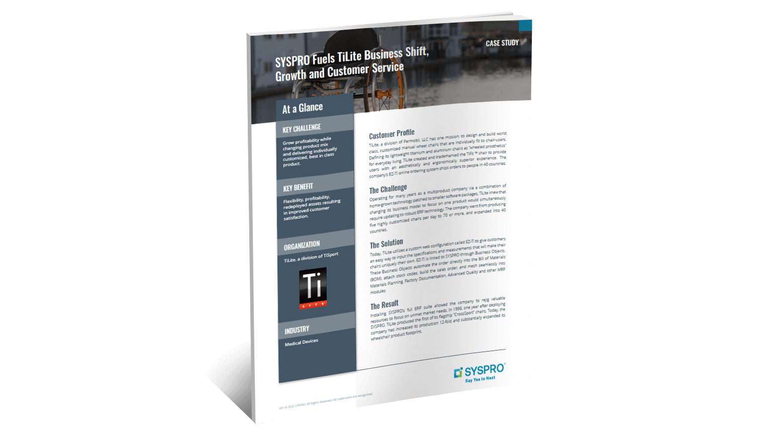 Customer Success Stories - SYSPRO - US